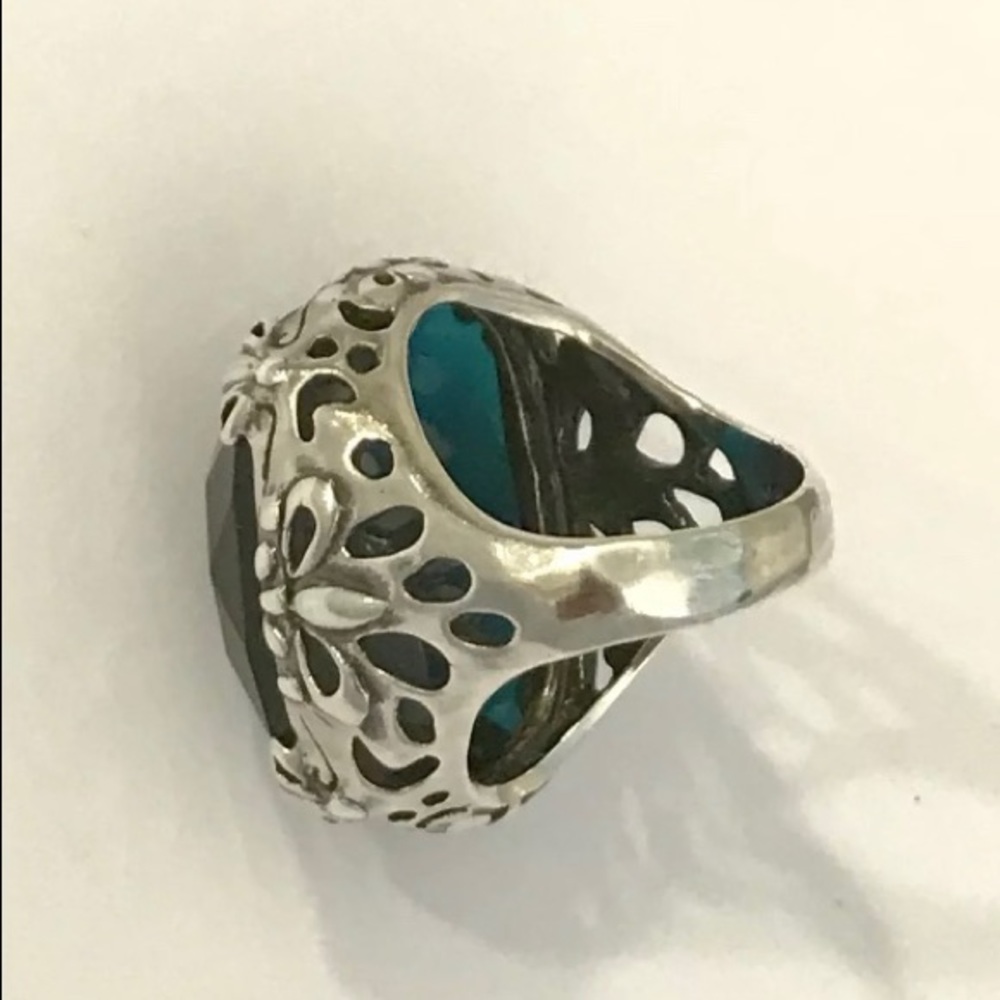 Silpada Sterling Silver Caspian Sea Ring R2456 - Gem